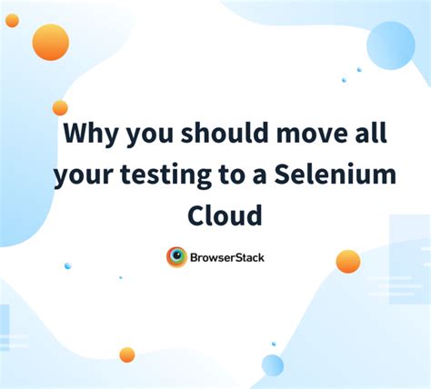 move selenium vms to cloud for chrome and firefox testing browserstack