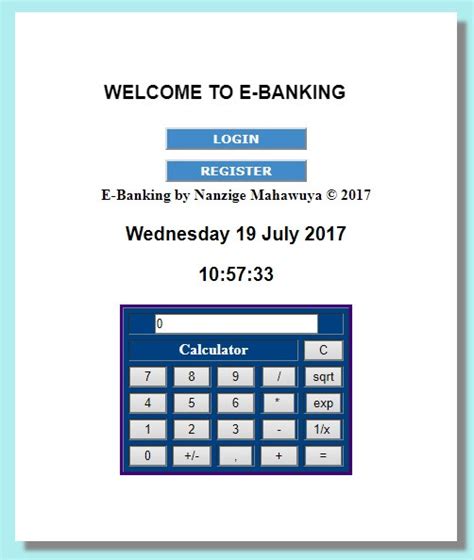 e banking system free source code projects and tutorials