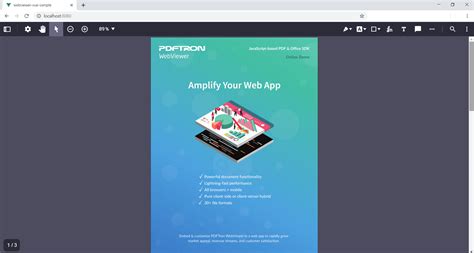 integrate vue js and javascript pdf viewer pdftron sdk