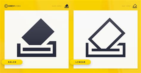 vote icon · svg png javascript and webfont · coreui icons