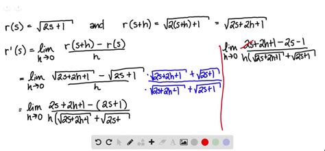 Solved Using The Definition Calculate The Derivatives Of The Functions
