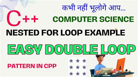 C Example Cpp Tutorial Nested Loop Types Of Loop Pattern Loop Web