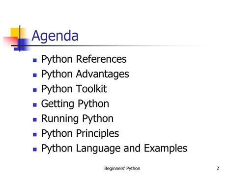 ppt beginners python powerpoint presentation free