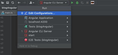 run debug configurations webstorm documentation