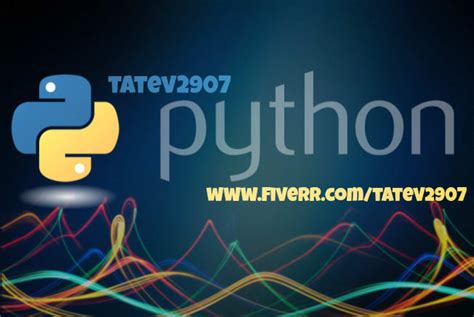 create improve and fix bugs of your python project by tatev2907 fiverr