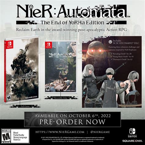 Nier Automata [the End Of Yorha Edition] For Nintendo Switch