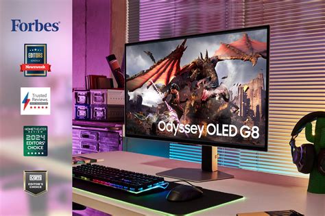 삼성 게이밍 모니터 ‘오디세이 Oled G8 포브스 등 해외 주요 매체서 잇따라 호평 Samsung Newsroom