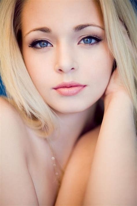 Blue Eyes Beautiful Eyes Russian Beauty Beauty