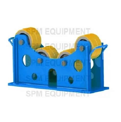 Mild Steel And Pu Coated Wheel Manual Pipe Rotator Heavy Duty At Rs