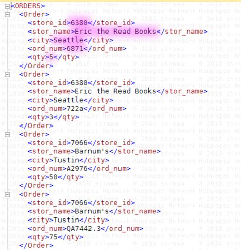 sql query examples for using for xml raw and for xml auto owlcation