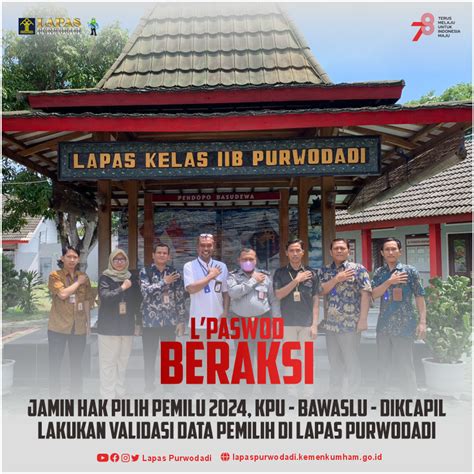 Jamin Hak Pilih Pemilu 2024 Kpu — Bawaslu — Dukcapil Lakukan Validasi