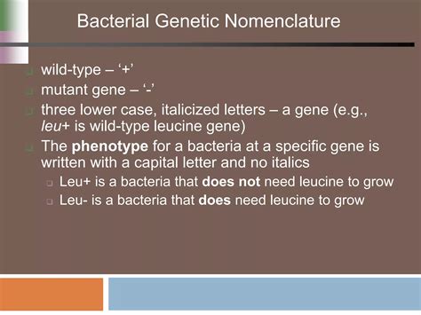 Genetic Analysis And Mapping In Bacteria And Bacteriophages Ppt