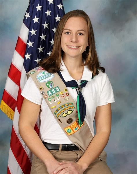 Huntington Beach Area Girl Scouts Earn Girl Scouts Highest Honor