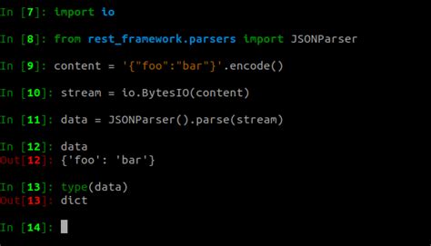 python django io module for deserialization of data stack overflow