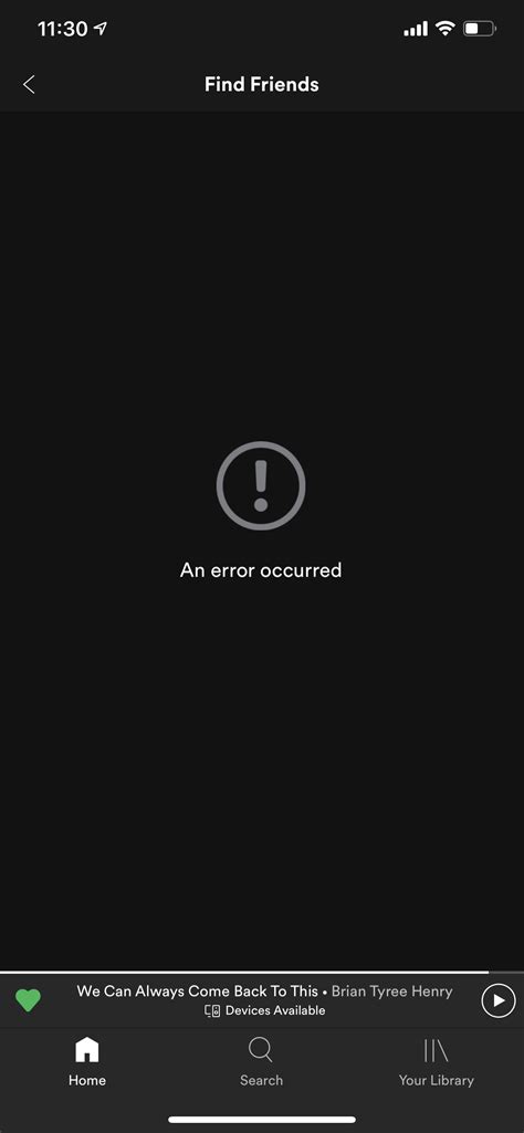 cannot find facebook friends error message the spotify community