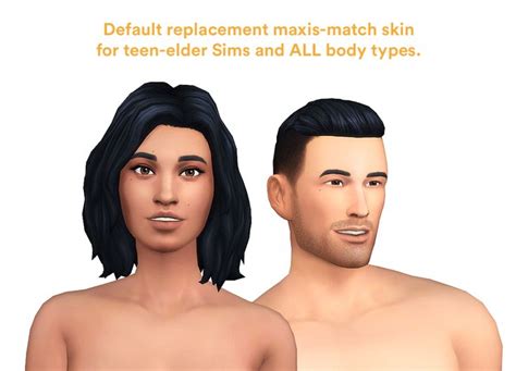 Body Redux 3 New Body Replacements To Improve Sims Hair Sims