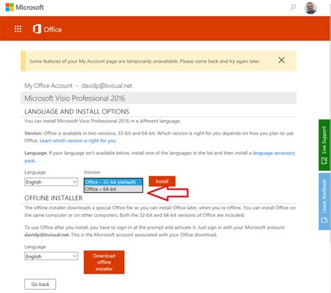 installing 64 bit visio 2016 professional bvisual for people