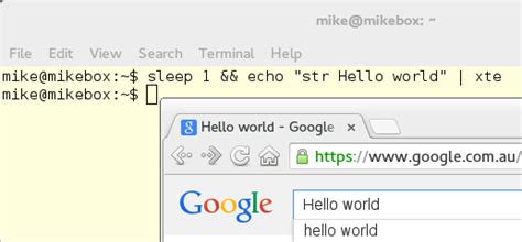 using xte to script your workflow mike s software blog