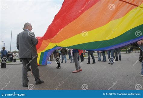 Lithuania Gay Pride March Editorial Photography Image 14206977