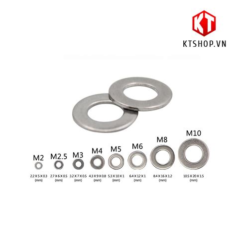 Mua Set 20 Cái Vòng đệm Long đền Cho Bulon ốc Lục Giác M3 M4 M5 M6