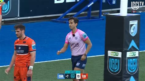 Challenge Cup Cardiff Brive Larbitre Du Match Allezbriverugby