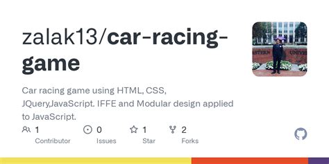 github zalak13 car racing game car racing game using html css