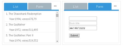 tabbar ui controls webix docs