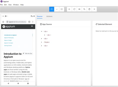 javascript webdriverio connecting to appium no matching capabilities
