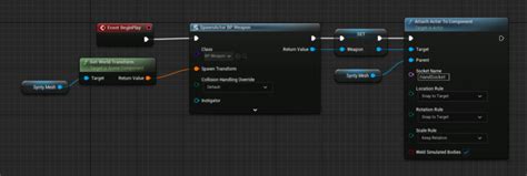 attaching a blueprint to another blueprint in unreal engine jay versluis