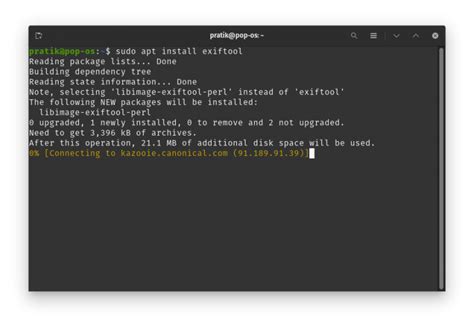 how to use exiftool in kali linux systran box
