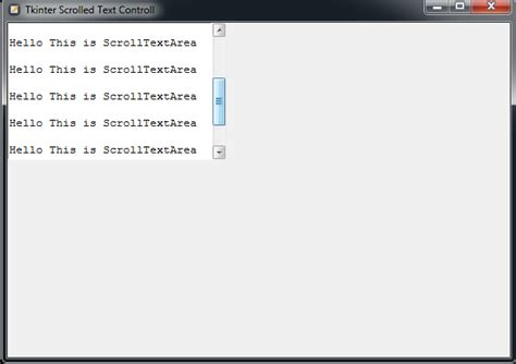 how to create scrolltextarea in tkinter python codeloop hot sex picture