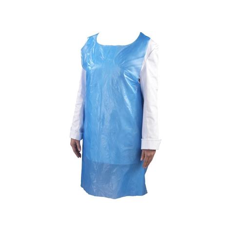 Blue Disposable Pe Apron 100 Pcs Nev Eba Next Day Catering