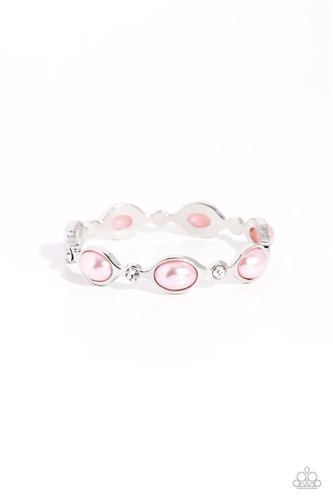 Paparazzi Accessories Are You Gonna Be My Pearl Pink Paparazzi
