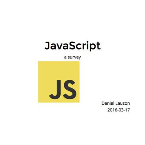 js survey