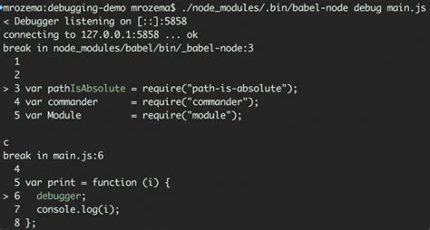 debugging es6 code in node js 3 compatibility techniques