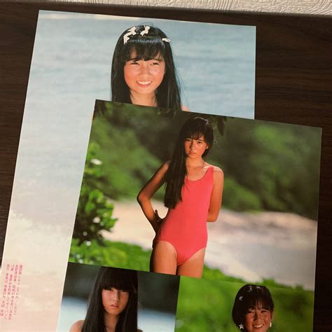 Beppin べっぴん 4号 1984年11月号 諏訪野しおり 切り抜き4ページ アート、エンターテインメント