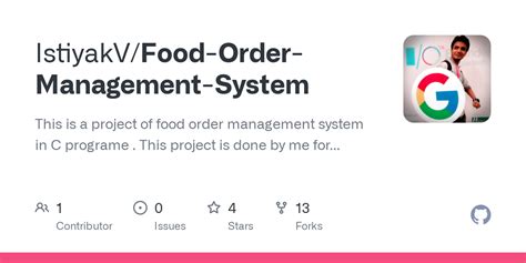 github istiyakv food order management system this is a project of