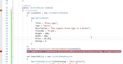 c how to get matched records from dictionary model and