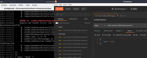 node js i receive object empty in nodejs stack overflow