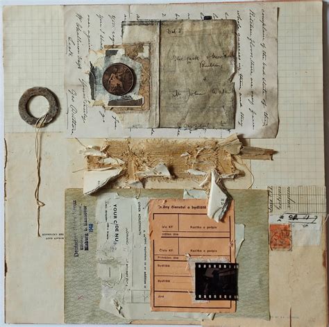 Original Collage Art Handmade Retro Style Mixed Media Etsy