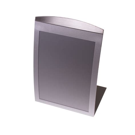 curved metal menu holders black smart hospitality supplies