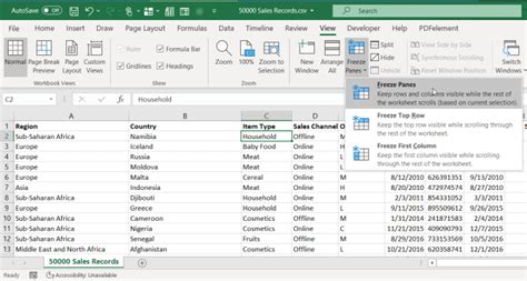 how to fix a row in excel vadratech