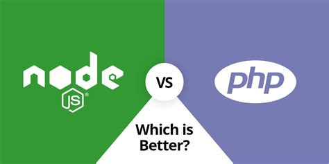 difference between php and node js 2020 edition