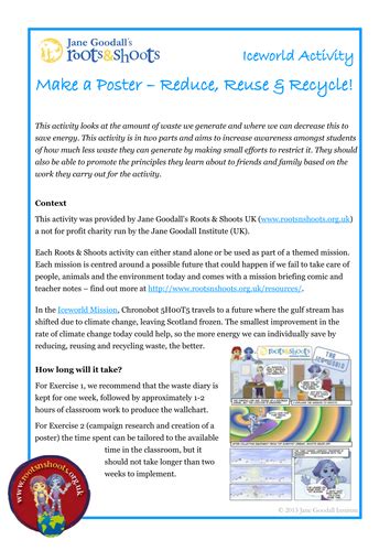 Reduce Reuse Recycle Teaching Resources