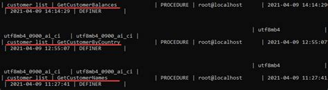 Mysql Stored Procedures {create List Alter And Drop} Phoenixnap Kb