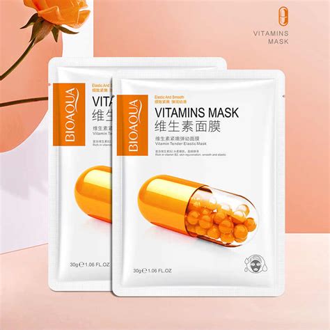 Buy Bioaqua Vitamins Face Sheet Mask Online From