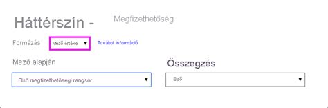 feltételes táblázatformázás a power bi desktopban power