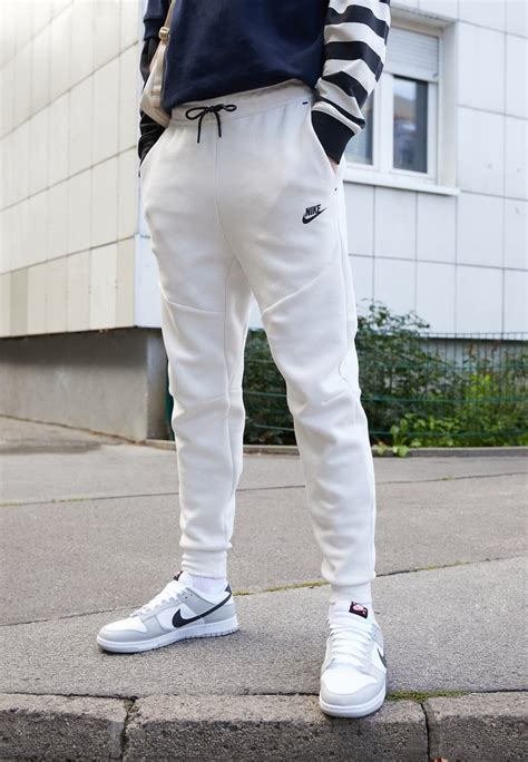 Nike Sportswear M Nsw Tch Flc Jggr Tracksuit Bottoms Phantom Black