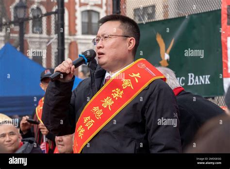 New York New York January 22 Chinese Consul General In New York