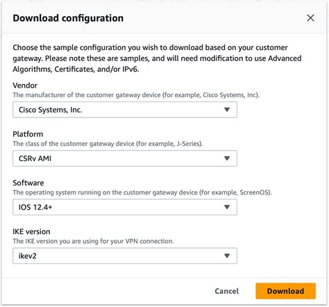Encc Configuring Ipsec Vpn From Cisco Ios Xe To Aws
